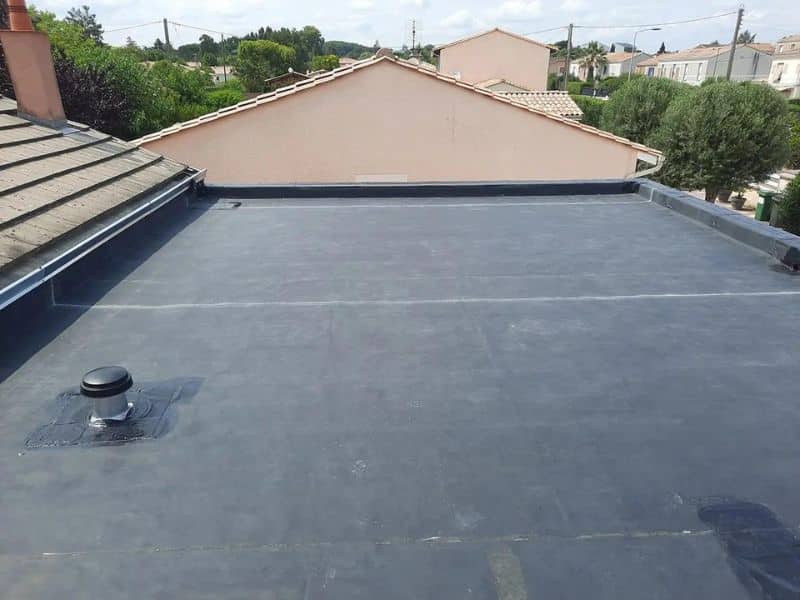 Réfection d'un toit en bitume - ALLIANCE EPDM